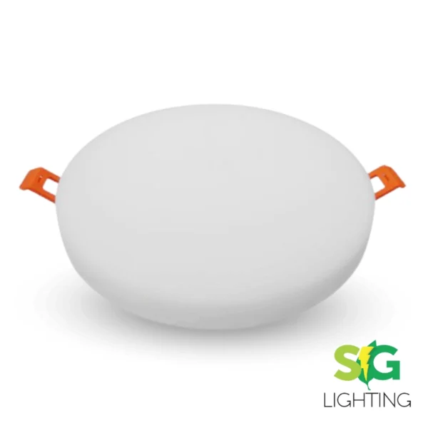 PANEL LED TIPO PASTEL 24W INCRUSTADO REDONDO LUZ CÁLIDA ...