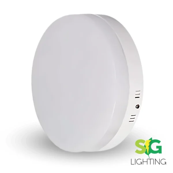 PANEL LED TIPO PASTEL 24W SOBREPONER REDONDO LUZ CÁLIDA ...