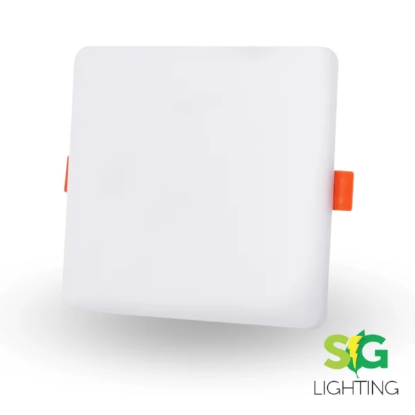 PANEL LED TIPO PASTEL 9W INCRUSTAR CUADRADO LUZ BLANCA ...